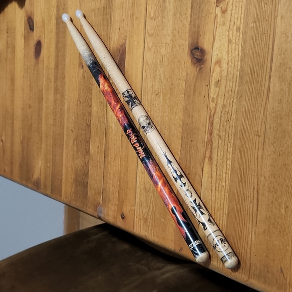 Hard Rock Drumsticks | Other | Limited Edition Hard Rock Cafe Wood ...